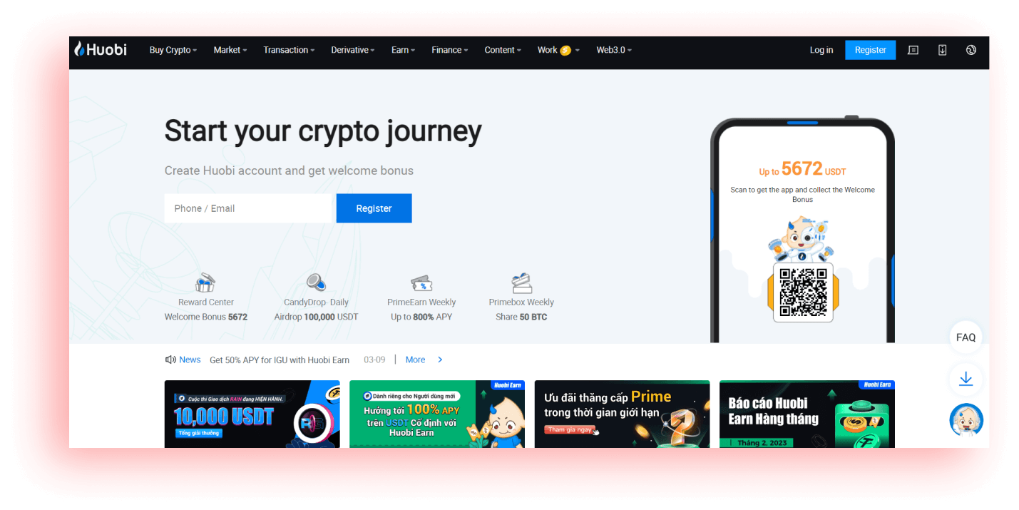 Huobi Clone App Script | Try LIVE DEMO Now - Opris