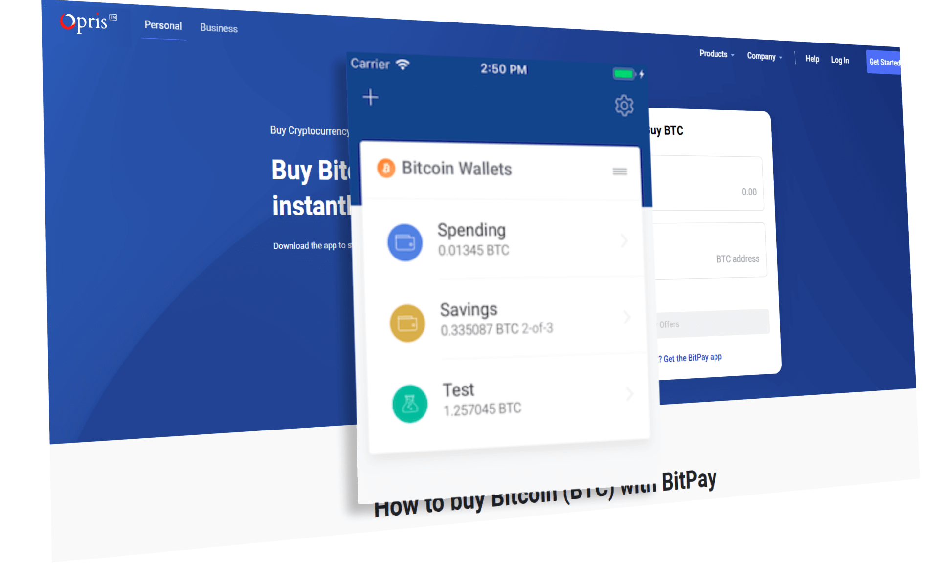 Bitpay Clone App Script | Try LIVE DEMO Now - Opris