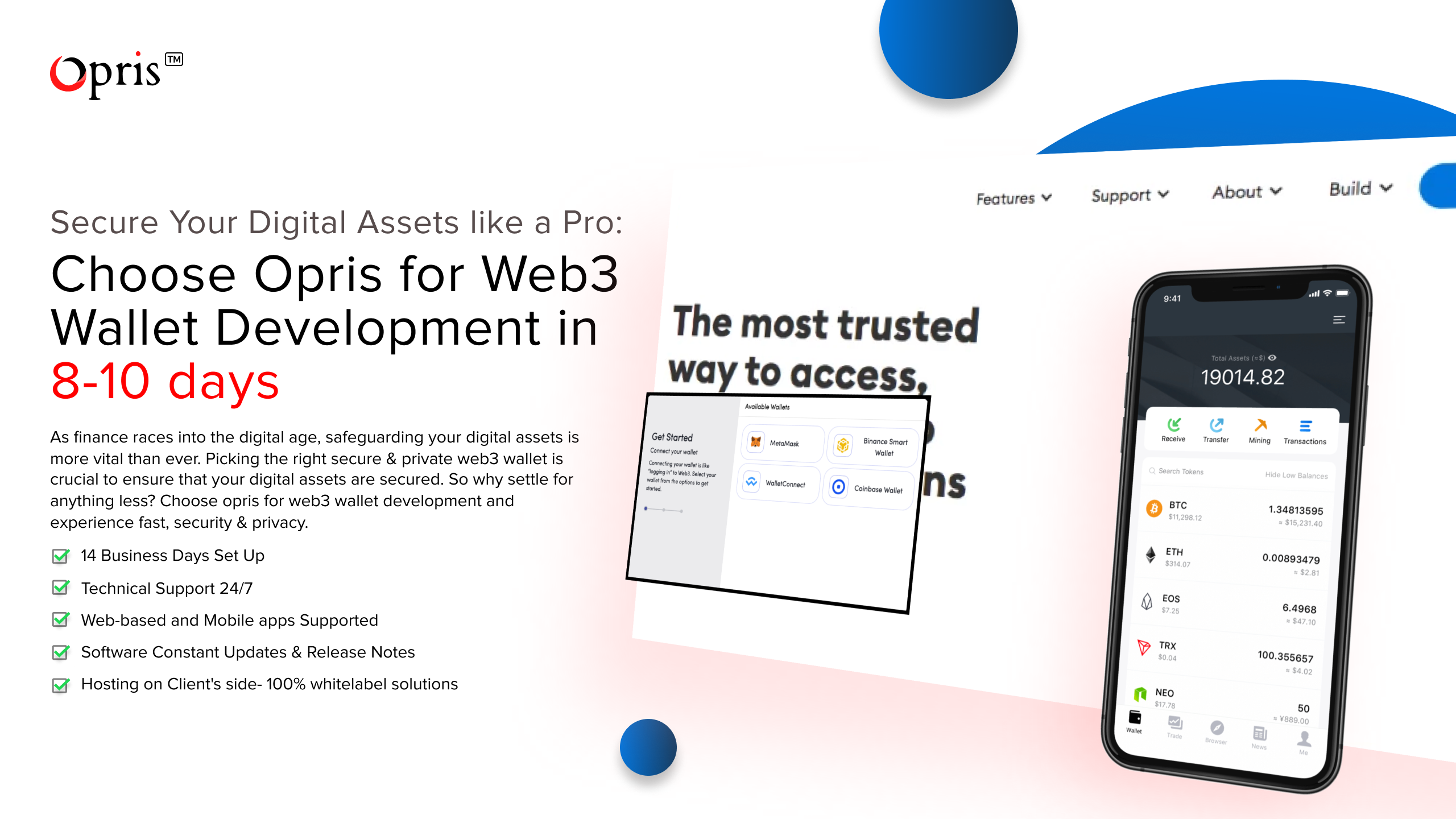 Web3 Wallet Development Service & Solution - Opris