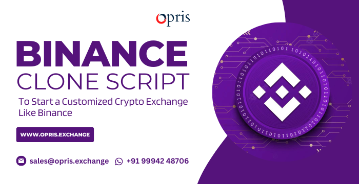 Binance Clone Script | Binane Clone App Development | White Label Binance Clone Software | Opris ...